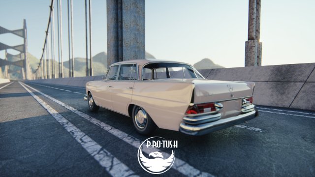 Mercedes Benz W111 Modelo 3d In Coches Antiguos 3dexport