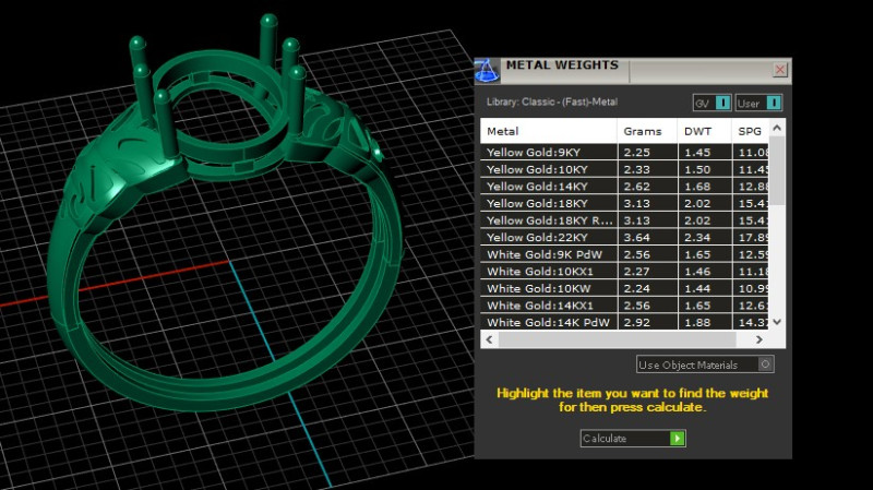 LUXURY ENGAGEMENT RING 3D PRINTABLE MODEL 3D Print Model in Rings 3DExport