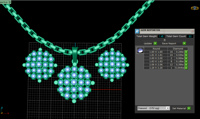 EGAGEMENT DIMOND LOCKET 3D PRINTABLE MODEL 3D Print Model in Necklaces ...