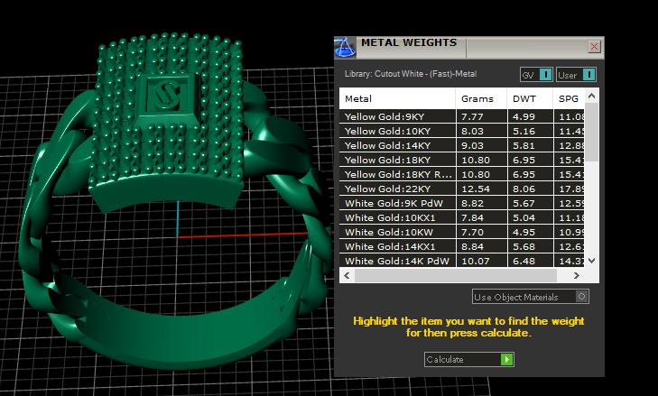 MONACO CHAIN ENGAGEMENT RING 3D PRINTABLE MODEL 3D Print Model in Rings ...