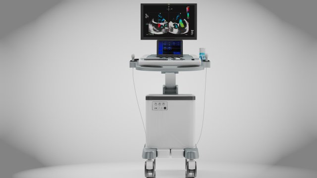Sonographic Scanner Ultra-sonic 3D Model in Medical Equipment 3DExport
