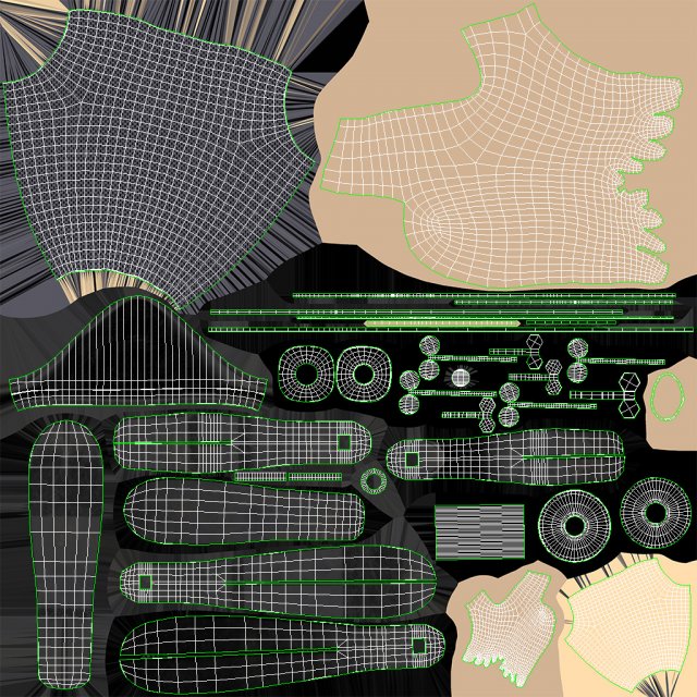 Below knee prosthetics 2 3D Model in Medical Equipment 3DExport