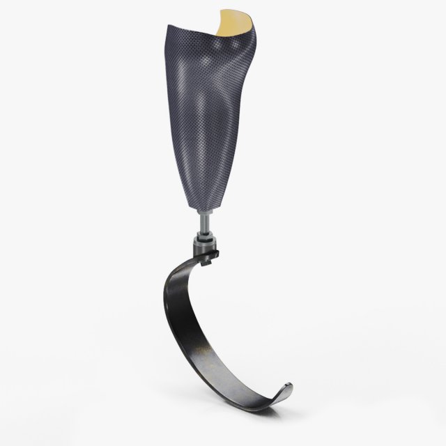 Below knee prosthetics 3 3D Model in Medical Equipment 3DExport