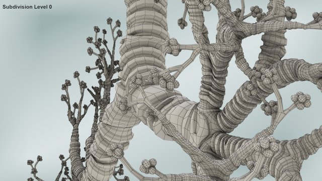 Bronchial Tree 3D Model in Medicines 3DExport