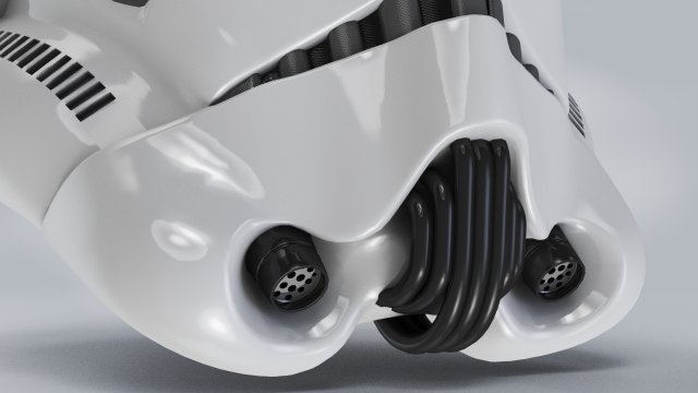StormTrooper Helmet 3D Model in Alien 3DExport
