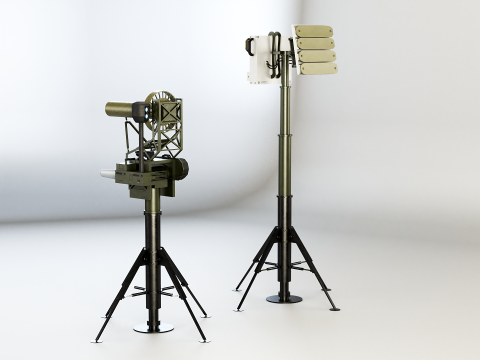 Système anti-drone Modèle 3D in Accessories 623278 | 3DExport