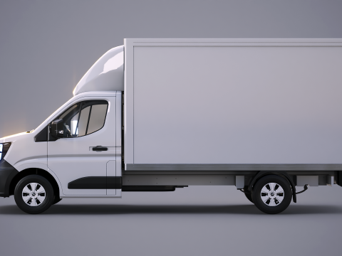 Renault Master 2025 Camion Coffre à Hayon Modèle 3D in Van et Minivan ...