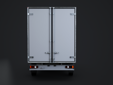 Renault Master 2025 koelwagen - hoog gedetailleerd 3D Model in Bus en ...