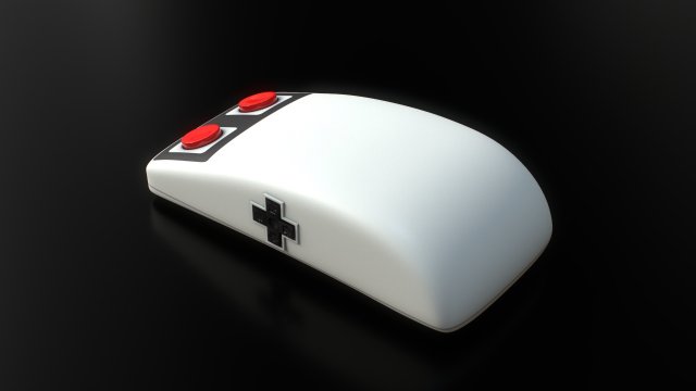 Retro Style Computer Mouse 3Dモデル in コンピューター 3DExport
