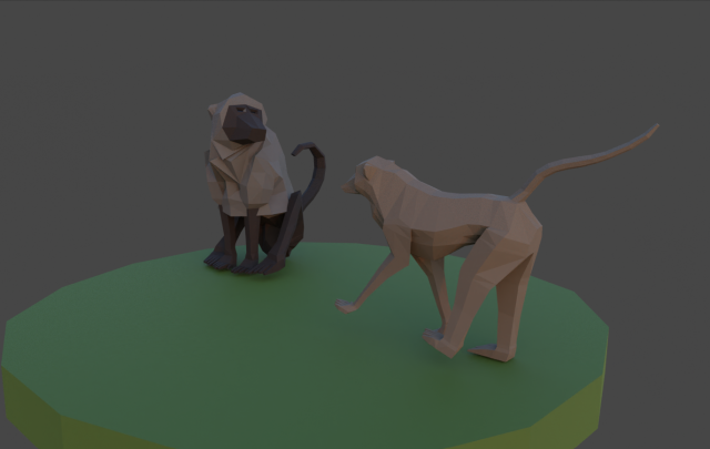 Lowpoly African Animal Pack 3D Model in Wildlife 3DExport