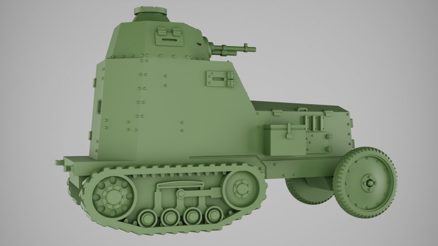 WZ 28 adapted for printing in scale 1 56 28 mm Modèles 3D en vedette in Jouets 3DExport