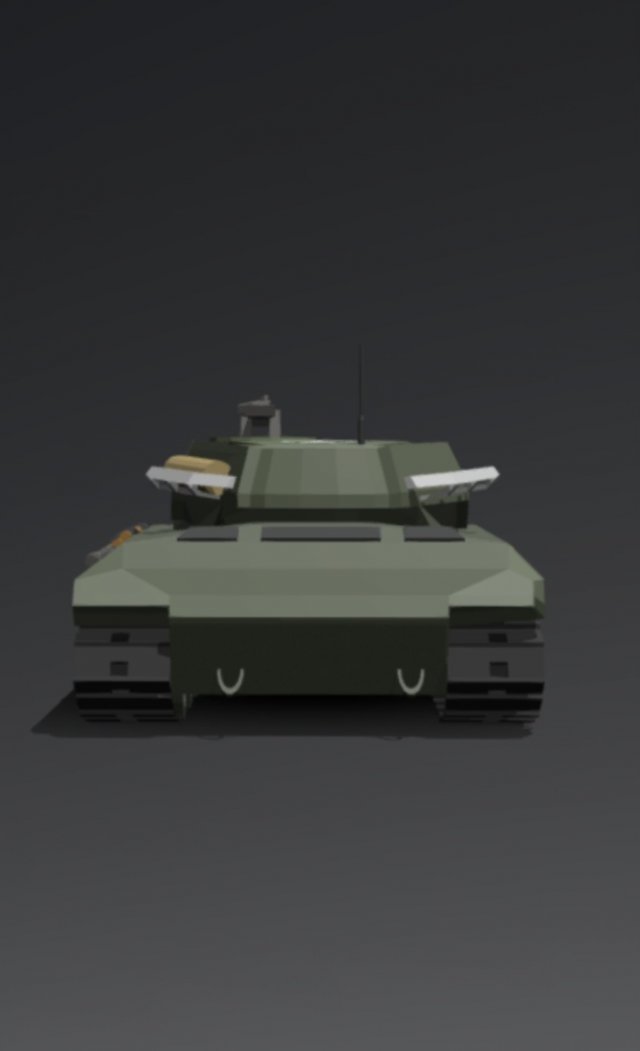 Low-poly M18 Hellcat Free 3D Model in Tank 3DExport