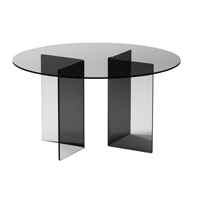 Fiam Italia CORNER Glass tables Modèle 3D in Table 3DExport