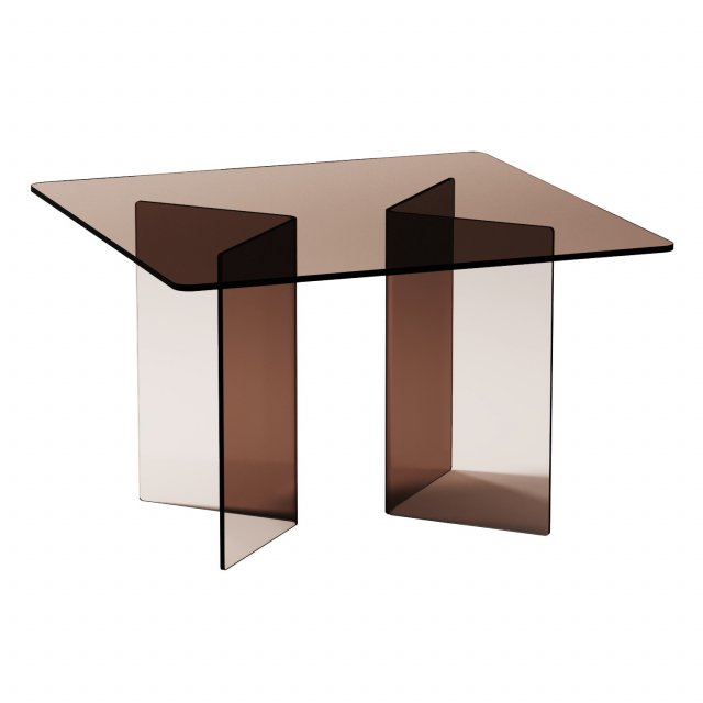 Fiam Italia CORNER Glass tables Modèle 3D in Table 3DExport