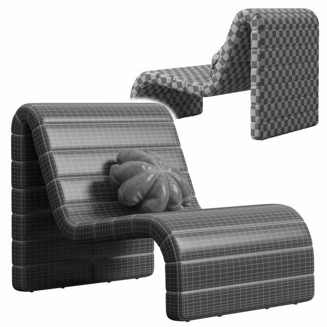 Zurich Occasional Chair 3D Model in Chair 3DExport