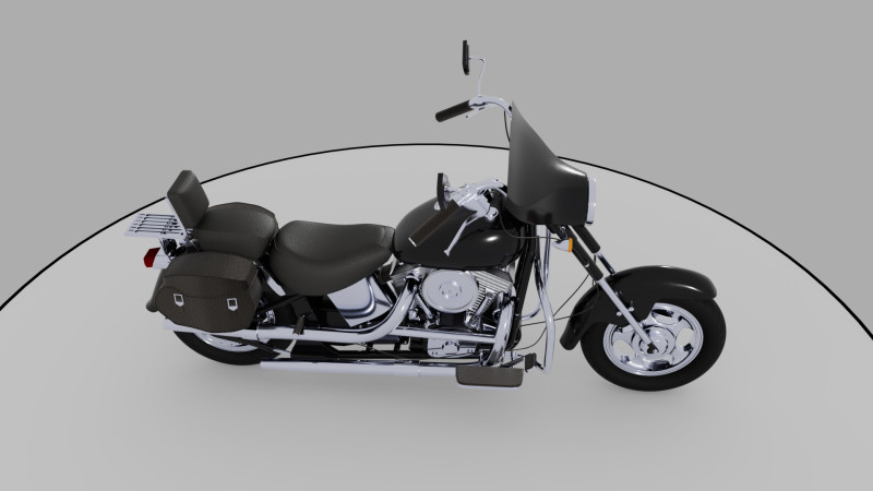 Motorcycle Free 3D Model in Motorcycle 3DExport