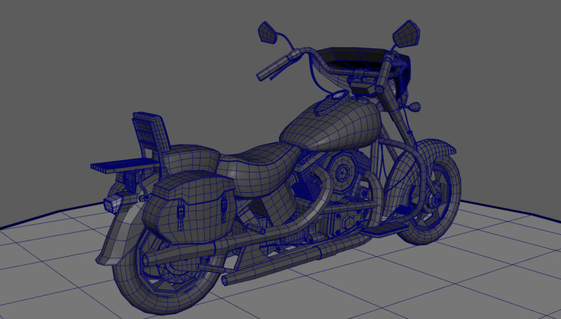 Motorcycle Free 3D Model in Motorcycle 3DExport