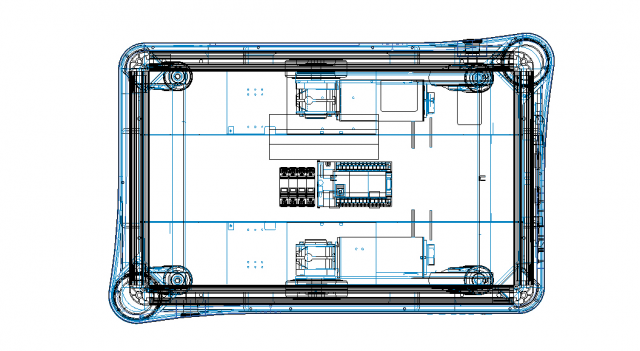 MIR200 Combine Platform 3D Model in Parts 3DExport