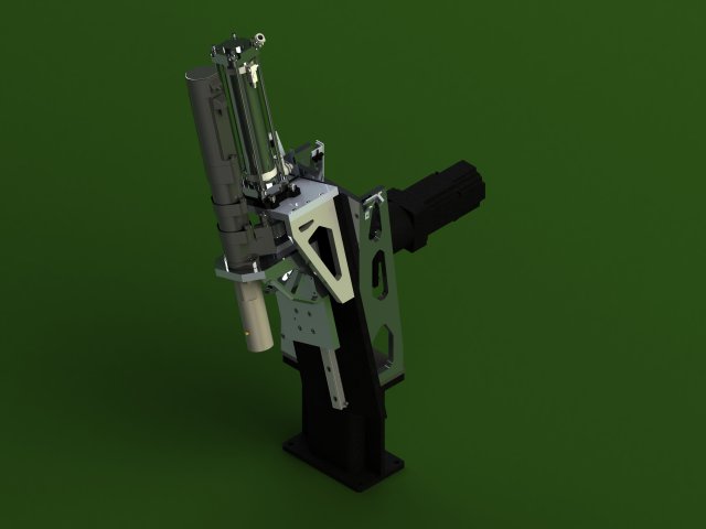 Automatic Nutrunners System MOD Tightening TU020 3D Model in Machines ...