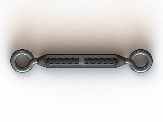 Cast Eye and Eye Turnbuckle THD10 3D Model in Tools 3DExport