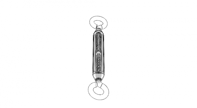 Cast Eye and Eye Turnbuckle THD10 3D Model in Tools 3DExport