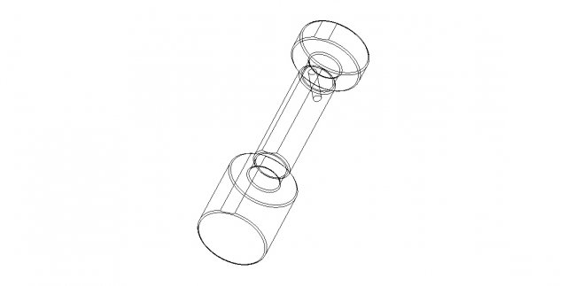 Cylindrical Type Plug Gauge Set for Measuring Range 6 to 50 mm 3D Model ...