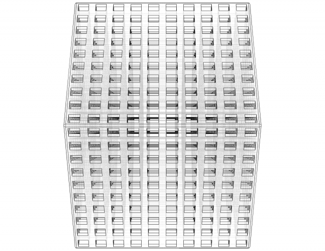 Simple Cubic Lattice Structure 3D Print Model in Mathematical art 3DExport