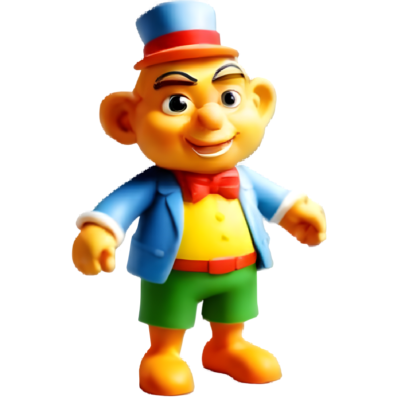 Whimsical Character Collection 3D Print Model in Figurines 3DExport