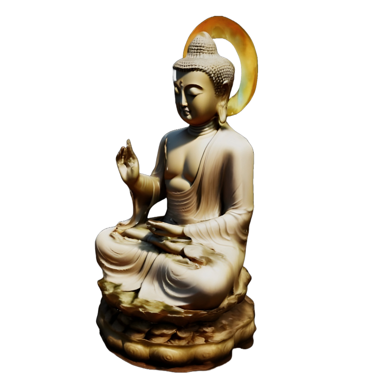 Meditative Buddha Statue Collection 3D Print Model in Sculpture 3DExport