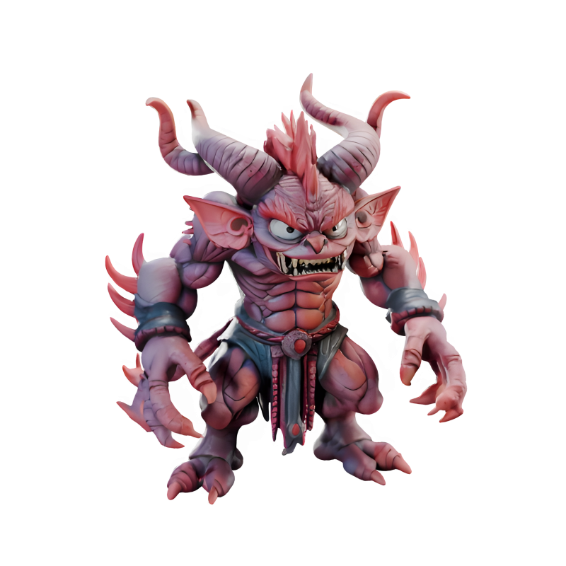 Demon Lords Collection - Fantasy Character Series 3D Print Model in ...