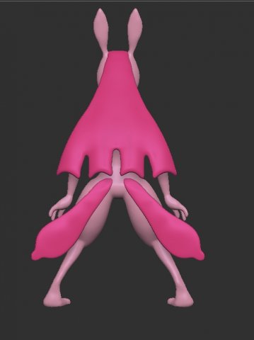 Lovander Palworld Pokemon 3d PRINT STL MODEL 3D 프린트 모델 in 괴물 & 생물 3DExport