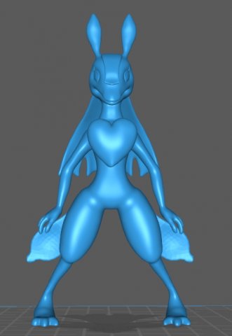 Lovander Palworld Pokemon 3d PRINT STL MODEL 3D 프린트 모델 in 괴물 & 생물 3DExport