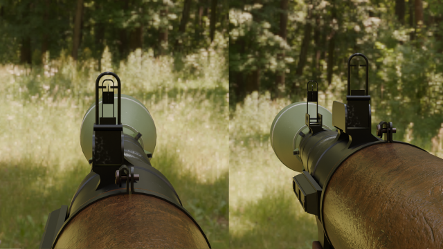 RPG-7 LOW-POLY ROCKET LAUNCHER GAME READY ASSET 3D Model in Rocket ...