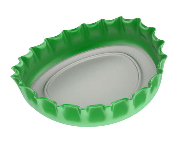 Bottle Cap 3D Model in Beverage 3DExport