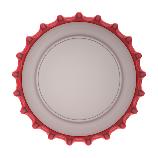 Bottle Cap 3D Model in Beverage 3DExport