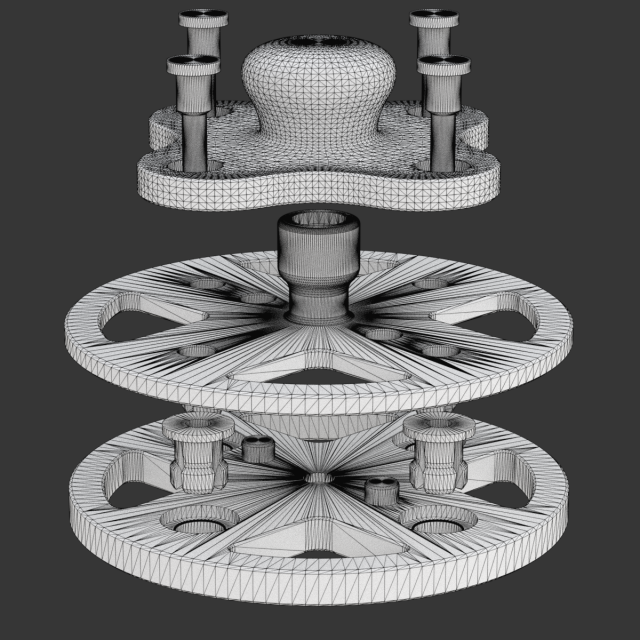 Printable Centering Orbital Sandpaper Tool 3D Print Model in Hand Tools ...