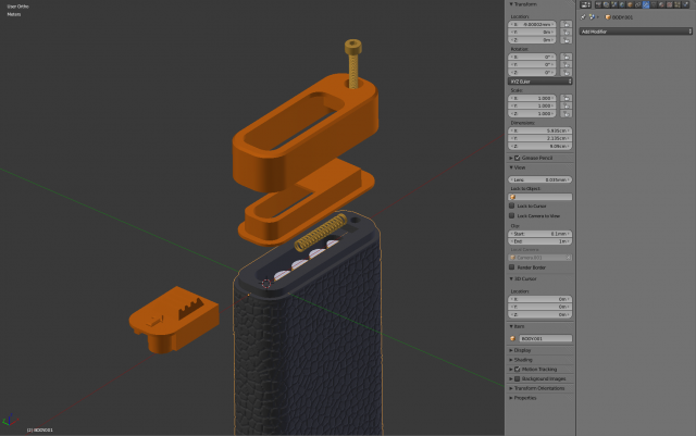 Printable Cigarette Case 3D Print Model in Other 3DExport