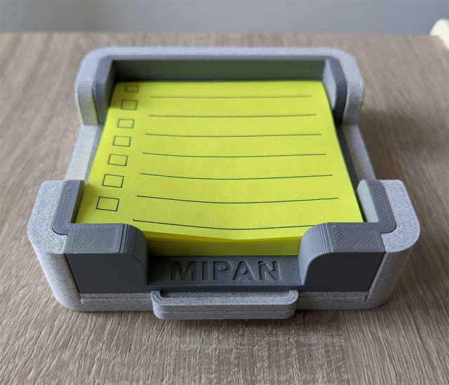 Printable Sticky Note Holder 3D Print Model in Office 3DExport