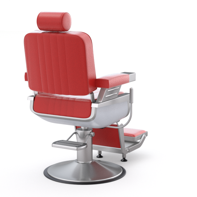 Barber Chair 3D Model in Chair 3DExport