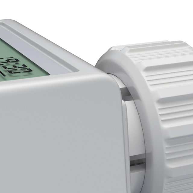 Digital Radiator Thermostatic Valve 3D Model in Household Appliances ...