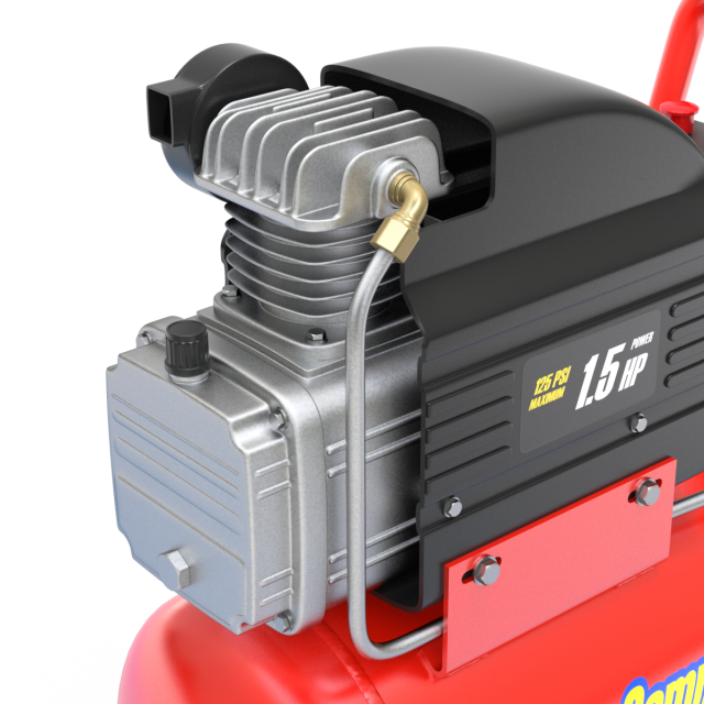 Air Compressor 3D Model in Machines 3DExport