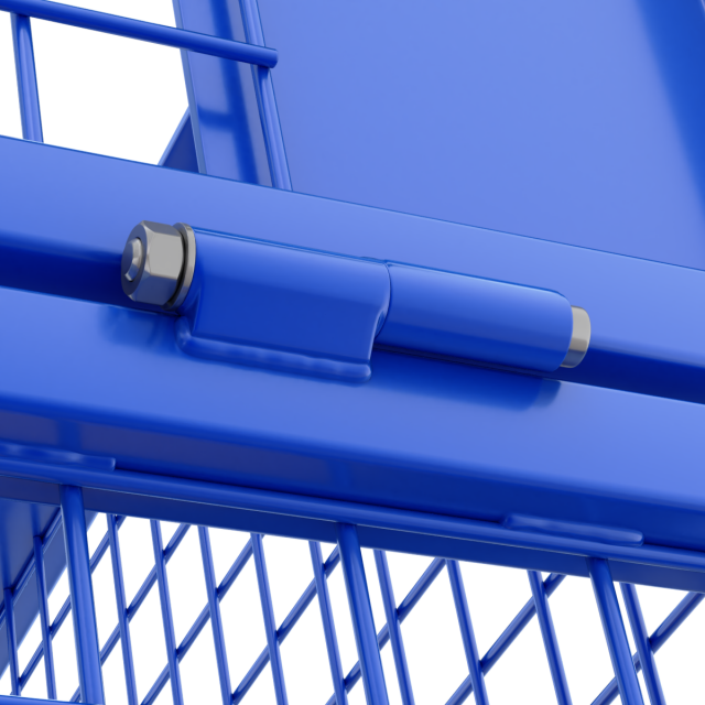 Collapsible Transportation Box Pallet 3D Model in Shipping Containers ...