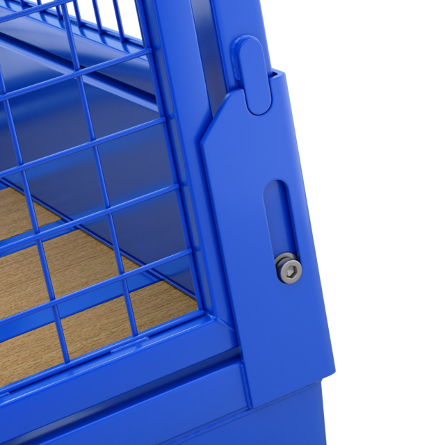 Collapsible Transportation Box Pallet 3D Model in Shipping Containers ...