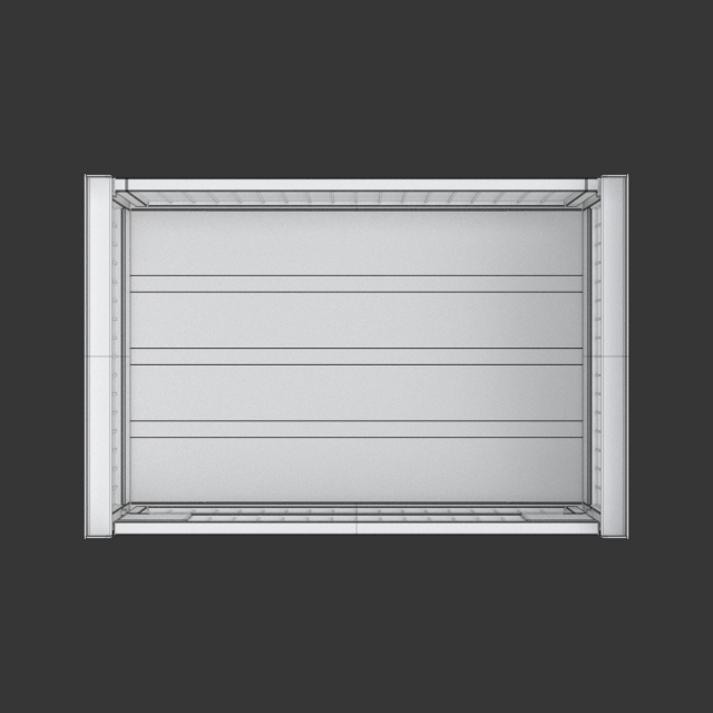 Collapsible Transportation Box Pallet 3D Model in Shipping Containers ...