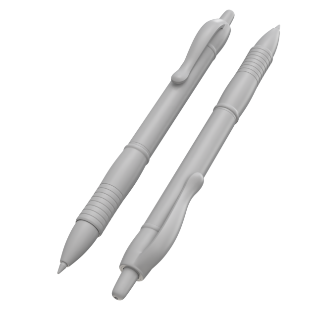 Ball Pen With Blister Pack 3D Model in Other 3DExport