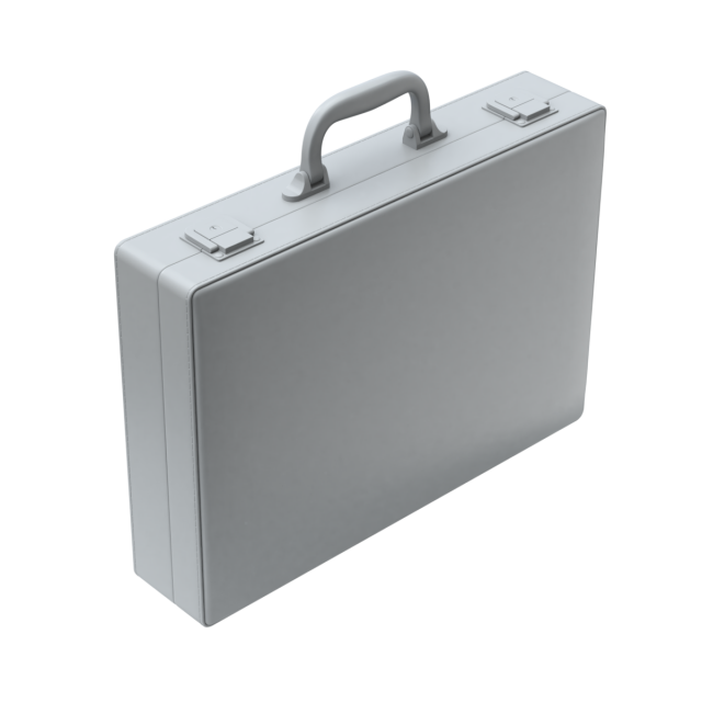 Leather Briefcase 3D Model in Other 3DExport