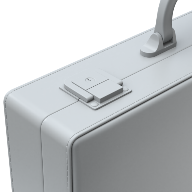 Leather Briefcase 3D Model in Other 3DExport