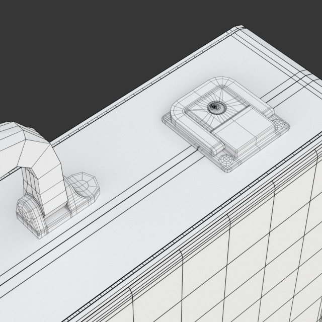 Leather Briefcase 3D Model in Other 3DExport