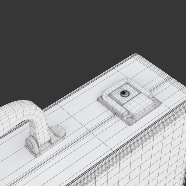 Leather Briefcase 3D Model in Other 3DExport