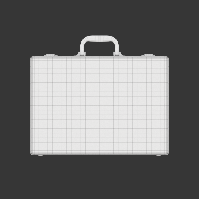 Leather Briefcase 3D Model in Other 3DExport